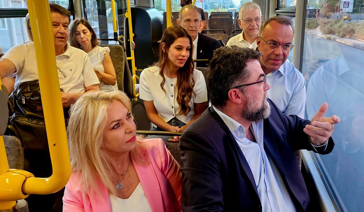 Το πρώτο δρομολόγιο λεωφορείου στη ΒΙ.ΠΕ. Σίνδου